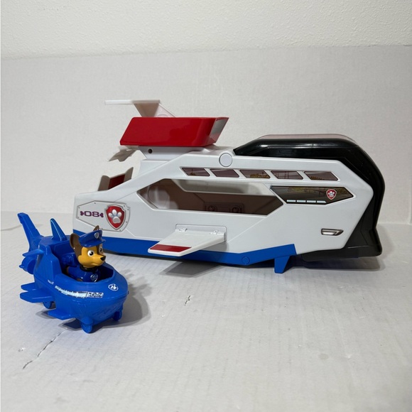 Paw Patrol | Toys | Paw Patrol Aqua Pups Whale Patroller Team Vehicle ...